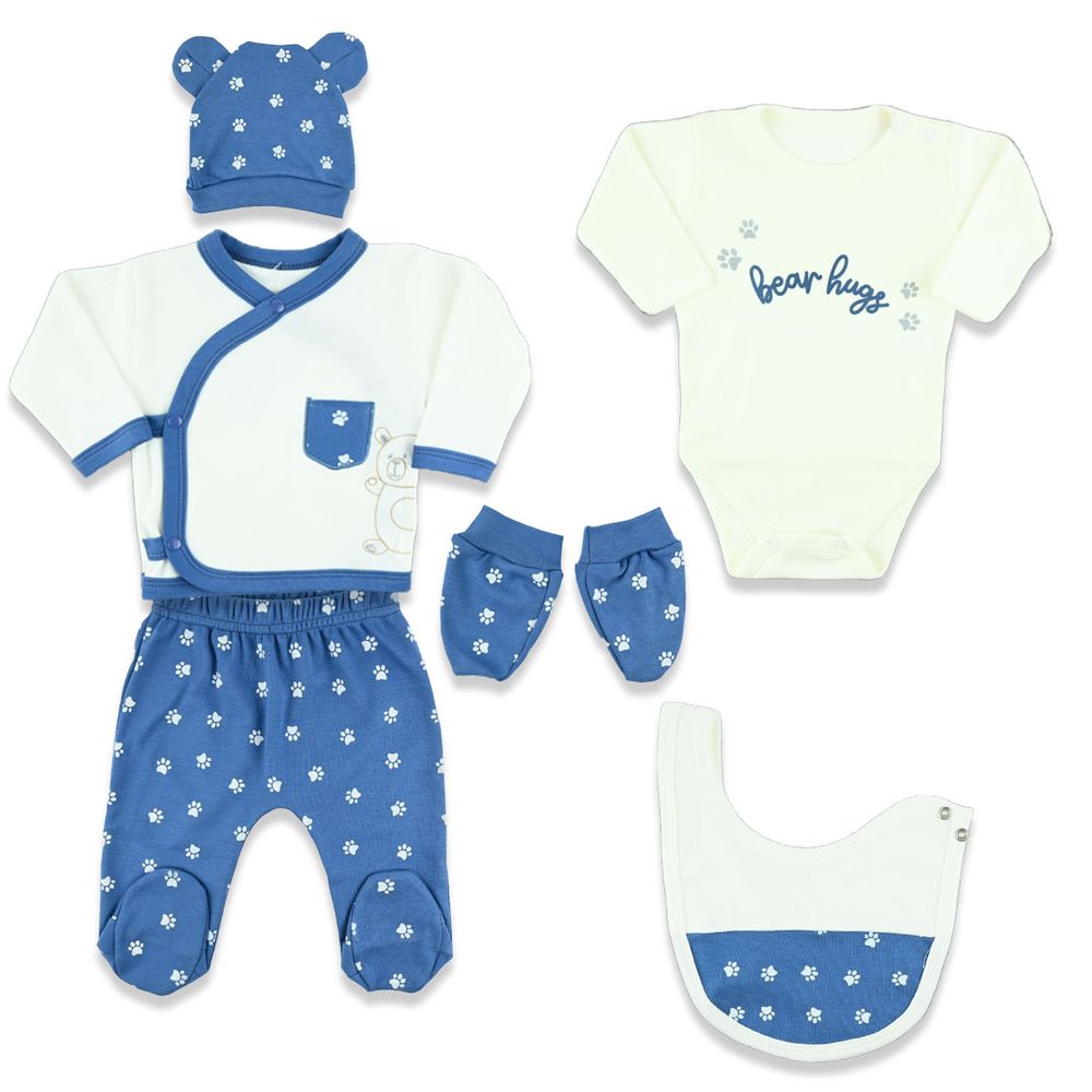 Imago Set za iznošenje bebe Bear Hugs 6/1, Tamno plavi — Bazzar.ba