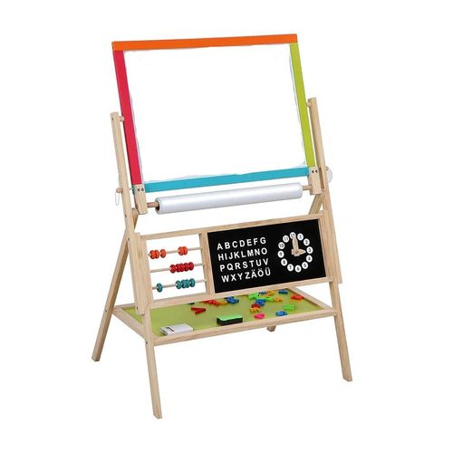 Kinder Home Dečija Drvena Tabla Sa Magnetima I Dodacima — Bazzar.rs