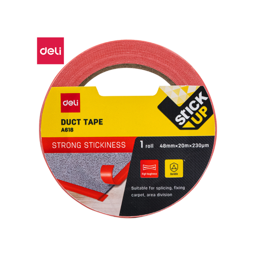DELI Duct traka 48mmX20m - 230mic CRVENA EA618 — Bazzar.ba
