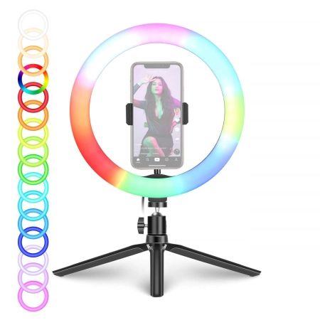 LED Ring Lamp 12" RGB with stand — Bazzar.ba