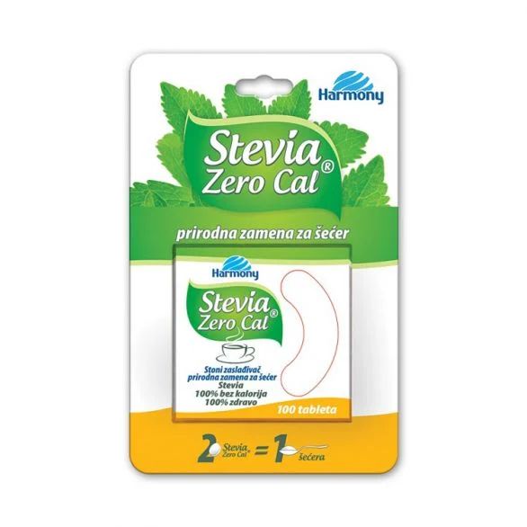 Stevia zero cal 100 tableta, Harmony — Bazzar.rs