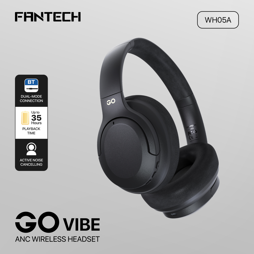 Bluetooth slusalice Fantech GO Vibe WH05A crne — Bazzar.rs