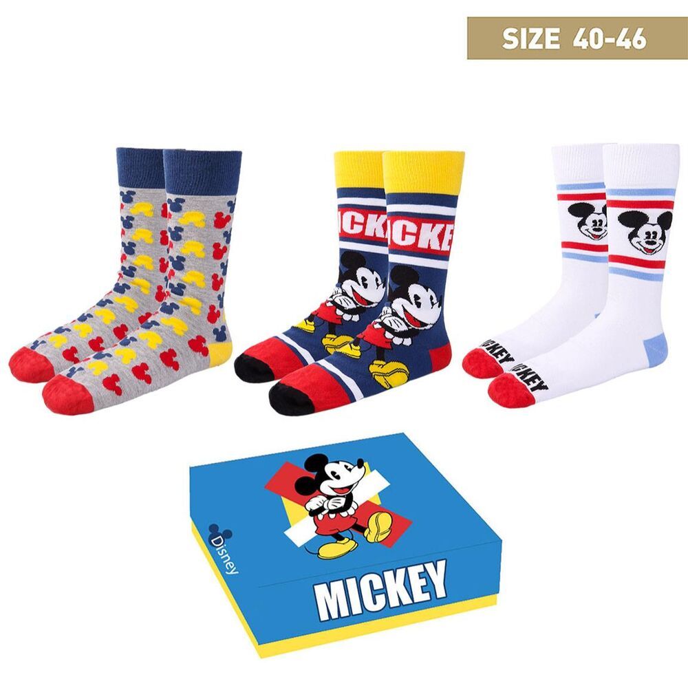 Disney Mickey Paket 3 Čarape — Bazzar.hr