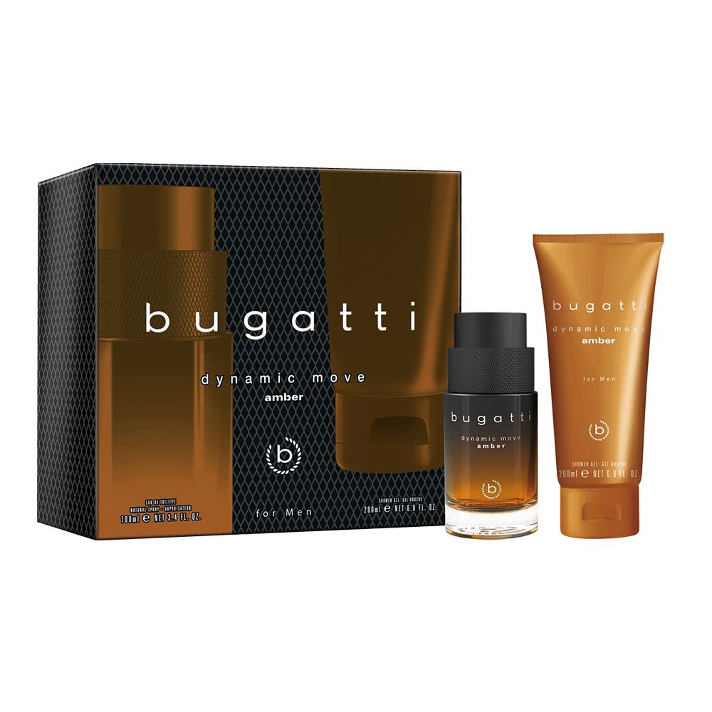 bugatti Dynamic Move Amber set za muškarce (parfem 100ml + — Bazzar.ba