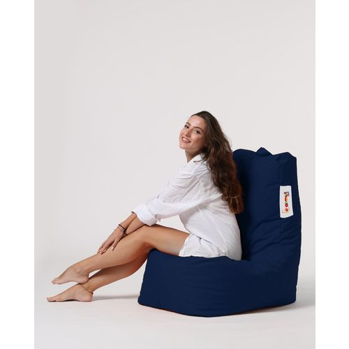 Diamond XXL - Navy Blue Navy Blue Garden Bean Bag — Bazzar.ba
