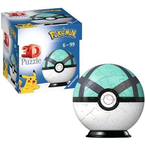Puzzle 3D Poke Ball Pokemon 54 komada — Bazzar.hr