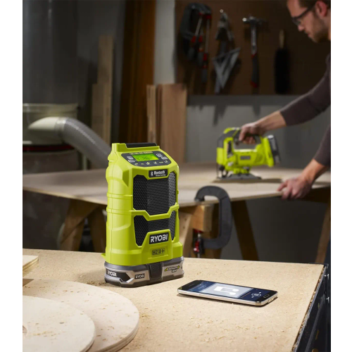 Ryobi - Akumulatorski Bluetooth Radio sa 2 Zvučnika SOLO — Bazzar.ba