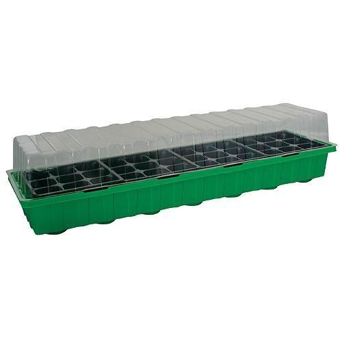 Mini plastenik za 36 sadnica, dimenzije 55x15x13cm — Bazzar.hr