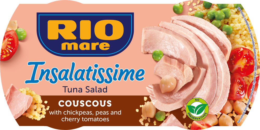 Rio Mare tunjevina u salati sa kus kusom 2x160 g — Bazzar.rs