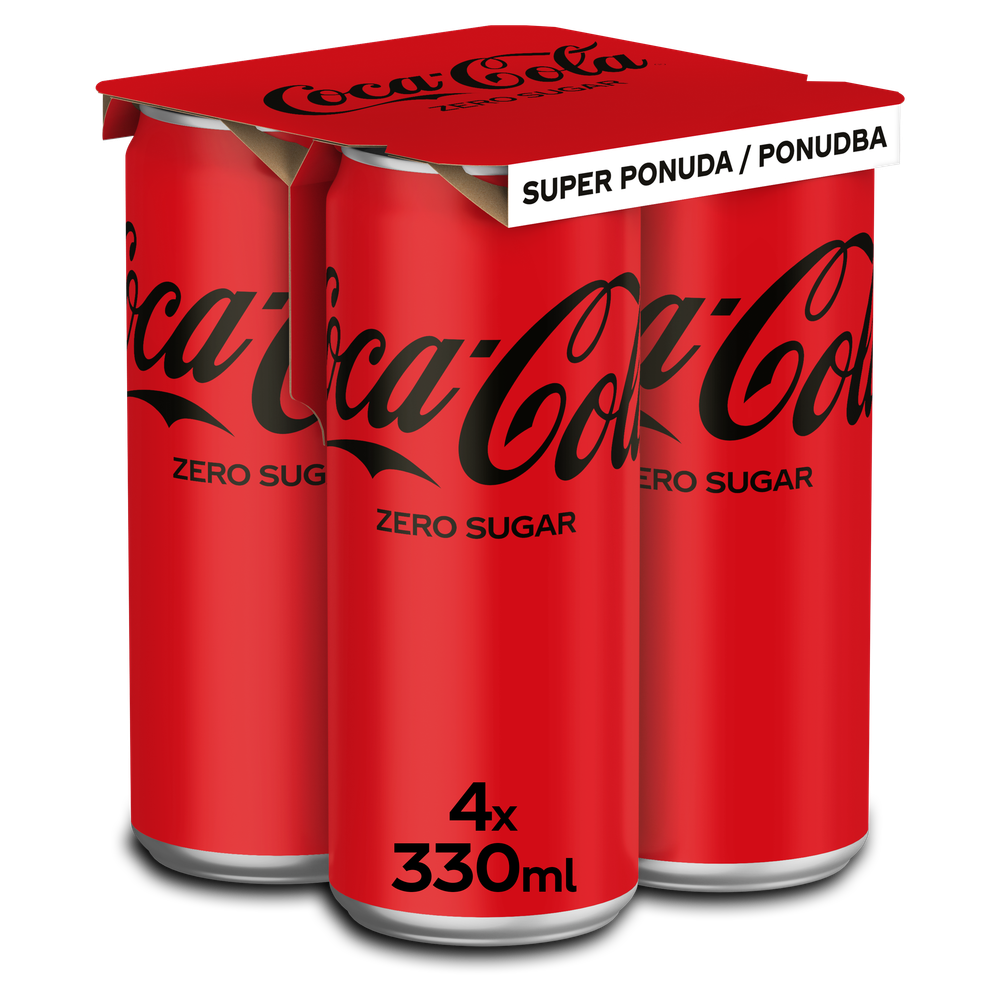 Coca-Cola Zero Sugar 0,33l 4/limenke — Bazzar.hr