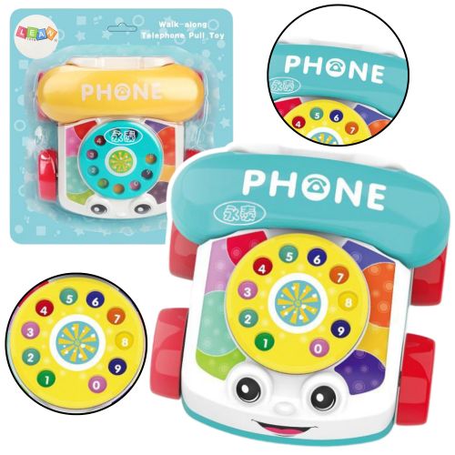Interaktivni telefon na kotačima za povlačenje - boja se — Bazzar.hr