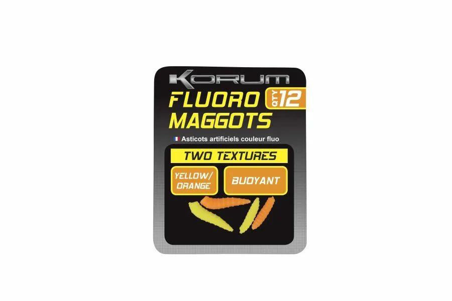 KORUM Fluoro Maggot - YELLOW & ORANGE (KAM/FYO) — Bazzar.ba