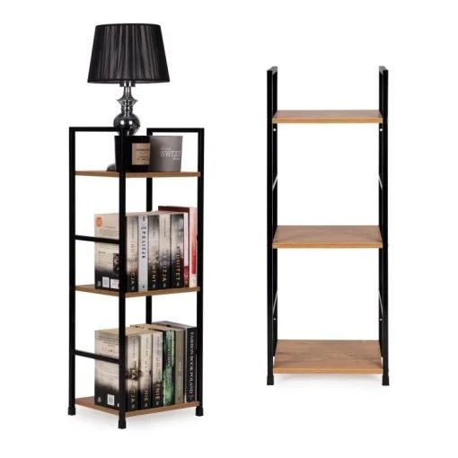 Moderna drvena polica LOFT 3, ModernHome — Bazzar.rs