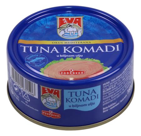 Eva tuna komadi u Biljnom ulju 80g — Bazzar.ba