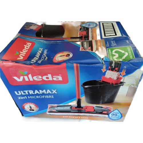 Vileda UltraMax mop set Box / mop + kanta OTVARANA — Bazzar.hr