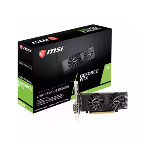 Grafička karta PCI-E MSI GTX 1650 4GT LP OC 4GB DDR5 — Bazzar.rs