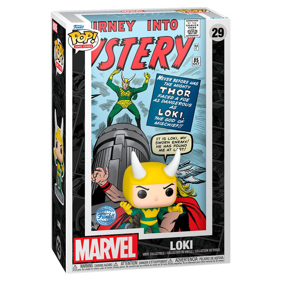 Ekskluzivna Funko POP figura: Marvel Loki s naslovnicom — Bazzar.hr