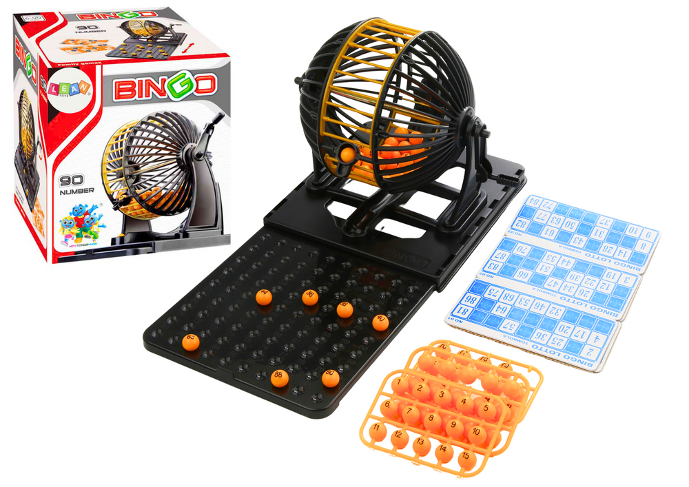 Obiteljska zabavna Igra Bingo Loto Stroj za izvlačenje - — Bazzar.hr