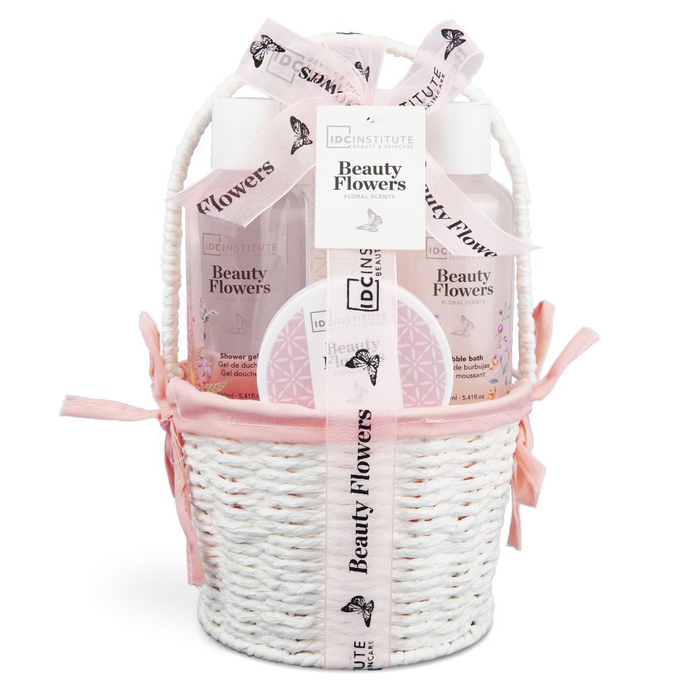 Idc Institute poklon set za kupanje beauty flowers basket — Bazzar.hr
