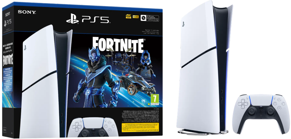 PlayStation 5 Slim Digital Edition D chassis + Fortnite — Bazzar.ba