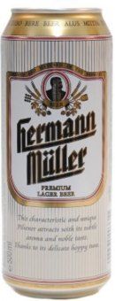 Herman muller svjetlo pivo 0,5l limenka — Bazzar.hr