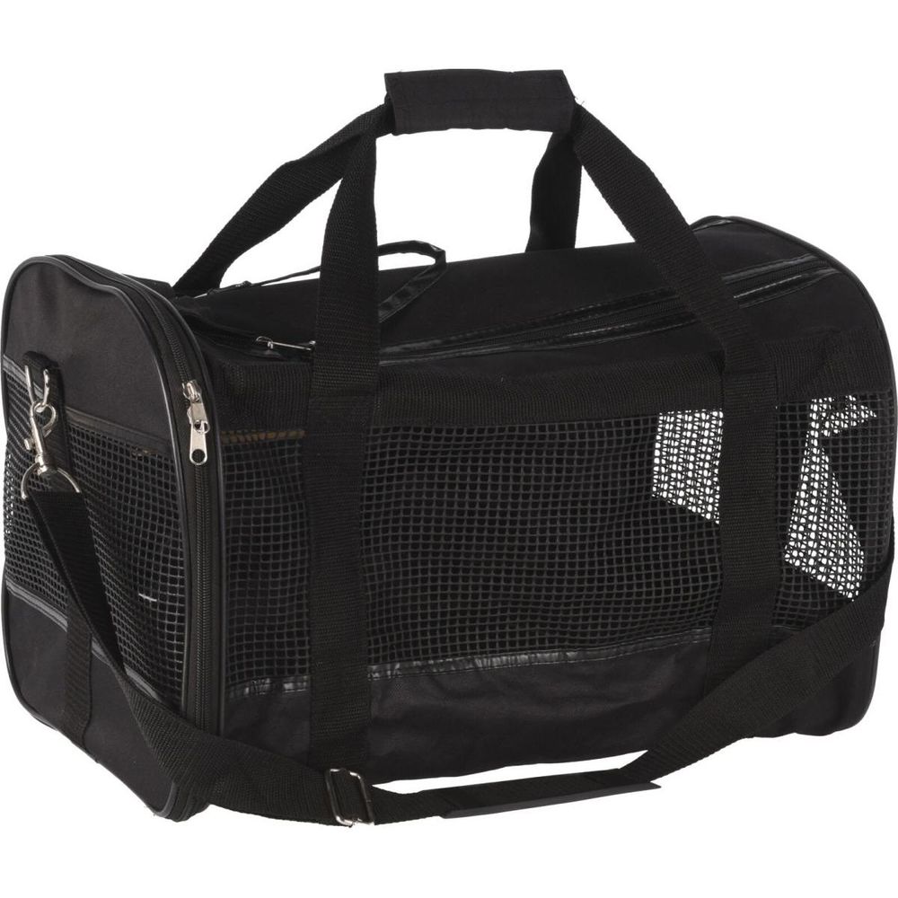 Transporter za psa i mačku 46x29x30cm crni — Bazzar.hr