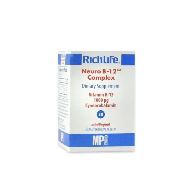 NEURO B12 COMPLEX TBL A30 RICHLIFE — Bazzar.ba