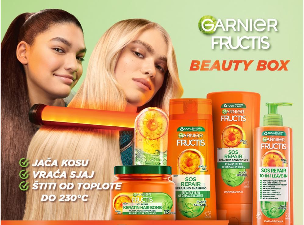 Garnier Fructis SOS Repair beauty set — Bazzar.hr