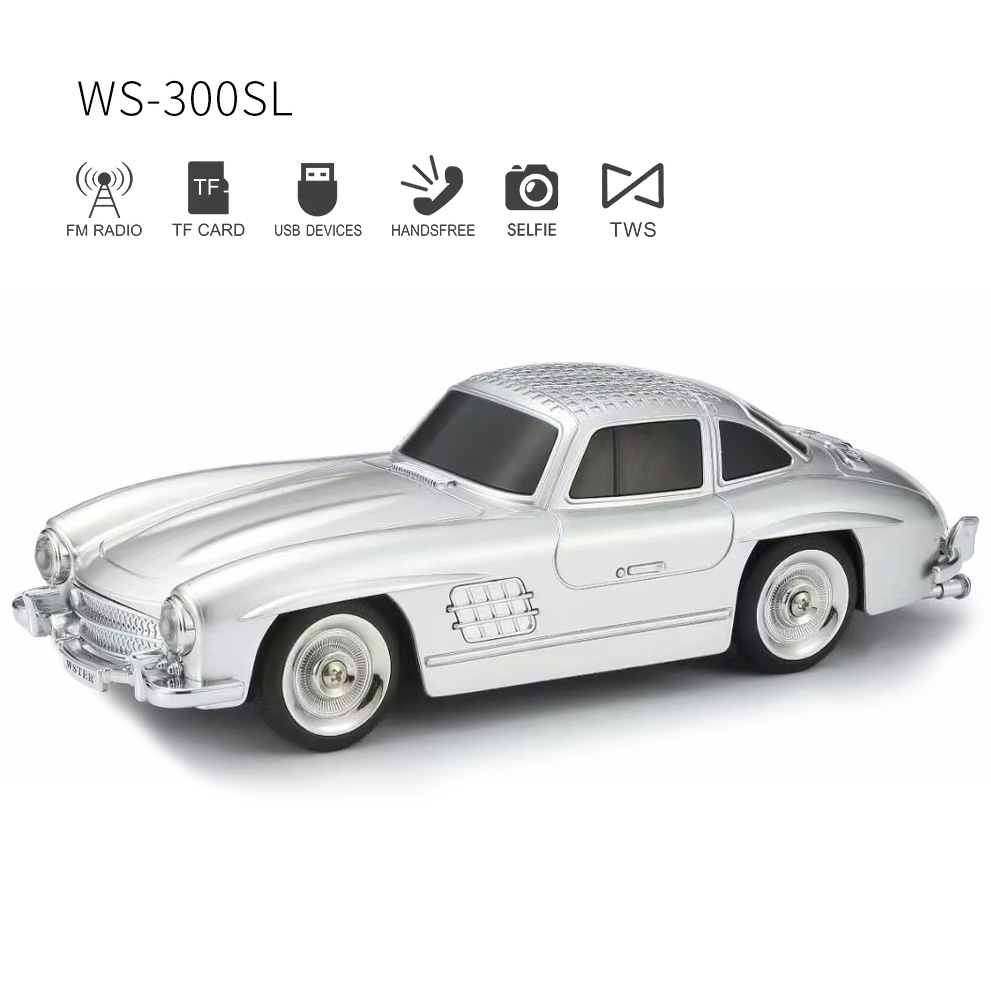 Bluetooth zvučnik WS-300SL srebrni — Bazzar.rs