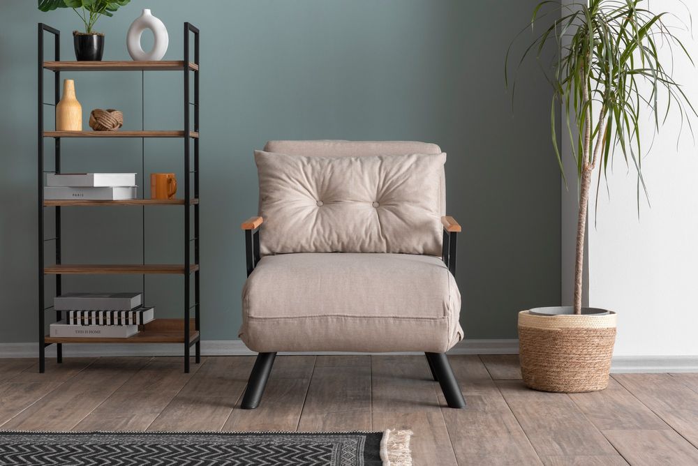 Atelier Del Sofa Sando v2 Single - Krem Jednosed — Bazzar.rs