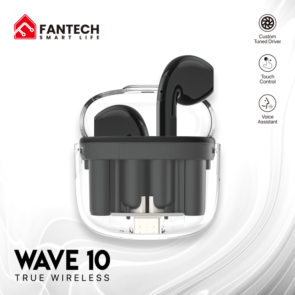 Bluetooth slusalice Fantech Wave 10 crne — Bazzar.rs