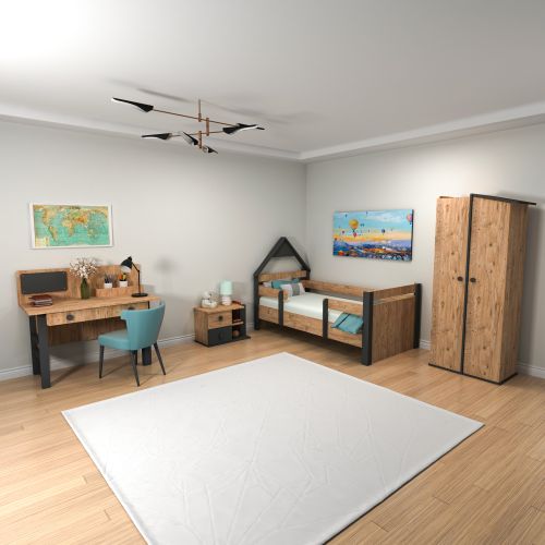 Valerin Group 6 Atlantic Pine Antracit Komplet za Mlade — Bazzar.ba