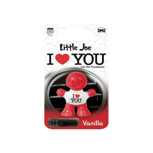 Miris za automobila Little Joe, crveni-bijeli - I love you — Bazzar.hr
