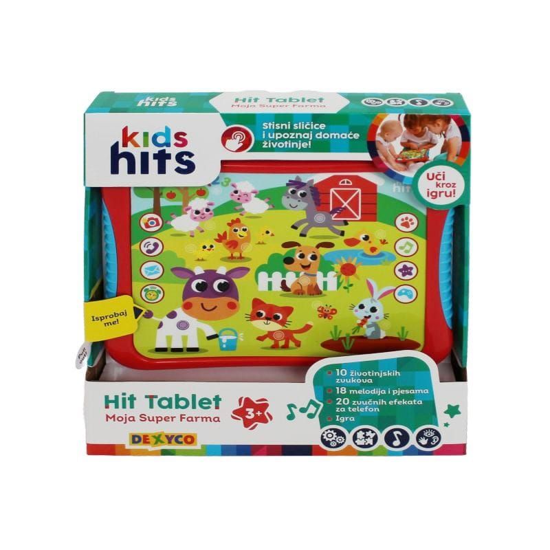 Kids Hits KH01004 Dječiji Hit Tablet Moja super farma HR — Bazzar.ba
