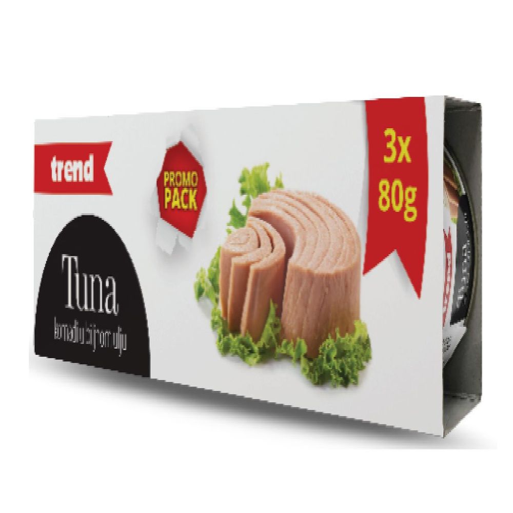 Trend tuna komadi u biljnom ulju 3x80g — Bazzar.ba