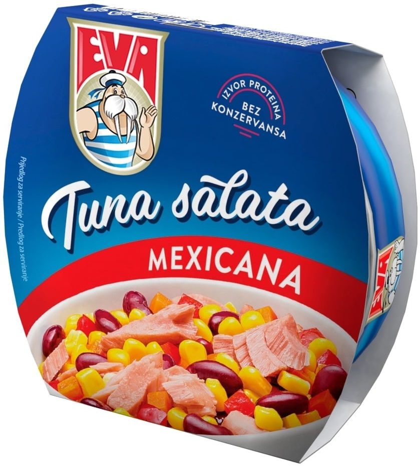Eva tuna salata mexicana 160 g — Bazzar.hr