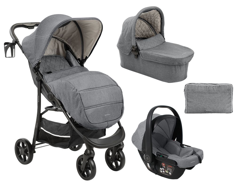 Kikka Boo Kolica Selina premium 3in1 set sa I-SIZE auto — Bazzar.rs
