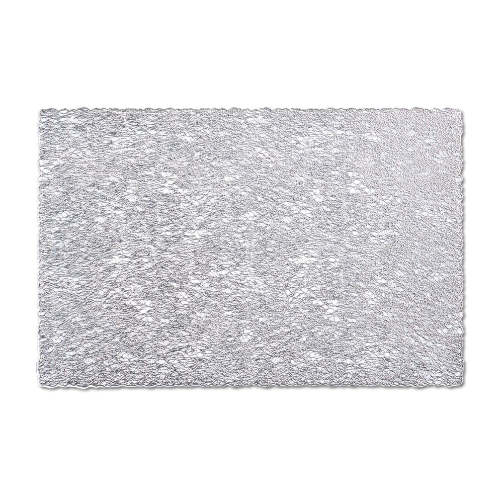 Zeller Podloga, "Weave", PVC, srebrna, 30x45 cm — Bazzar.hr