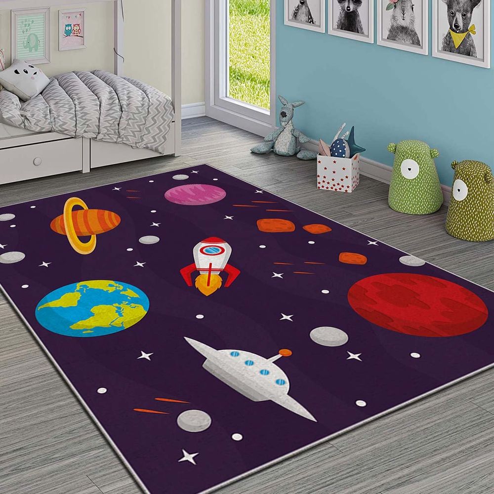 Dječji šareni tanki tepih HMI KDC-108 (120 x 180 cm) — Bazzar.ba