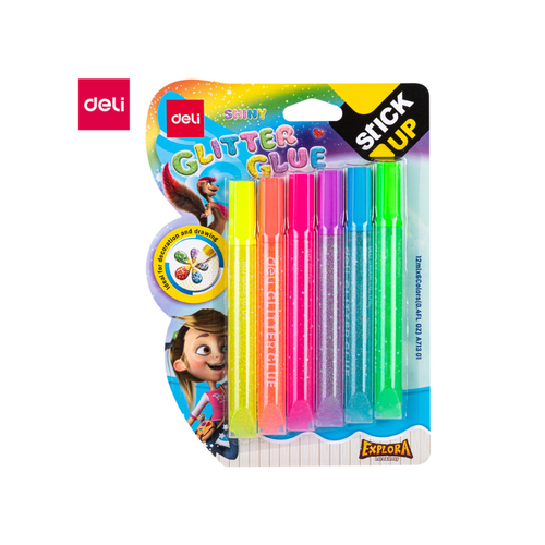 LEPAK GLITTER DELI NEON 12ml 6 BOJA EA71301 — Bazzar.ba