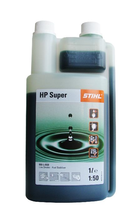 STIHL ULJE HP SUPER 2T ZELENO 1:50 SA DOZATOROM, 1L — Bazzar.hr