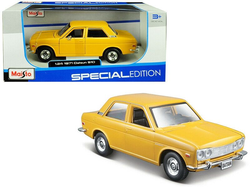 Maisto Metalni model autica 1:24 1971 Datsun 510 31518YL — Bazzar.rs