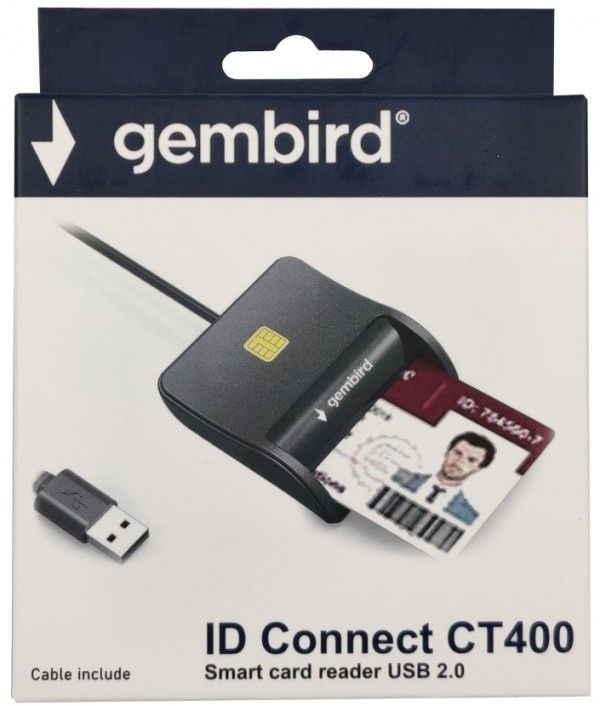 CRDR-CT400 ** Gembird Smart card reader USB 2.0 Citac za — Bazzar.rs