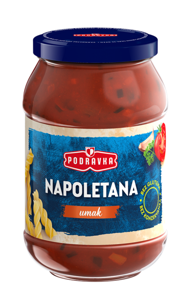 Podravka Umak Napoletana 410g - Gluten Free — Bazzar.ba