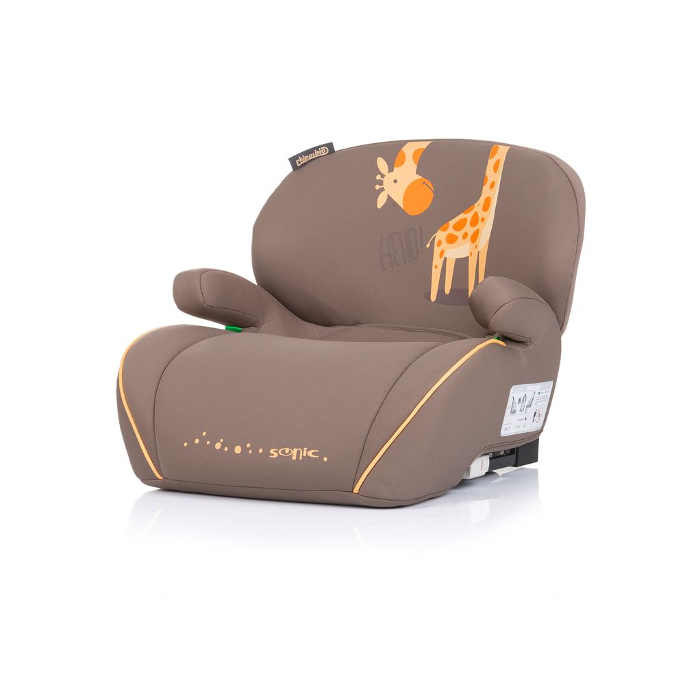 Chipolino autosjedalica 125-150 cm ISOFIX Sonic - Giraffe — Bazzar.hr