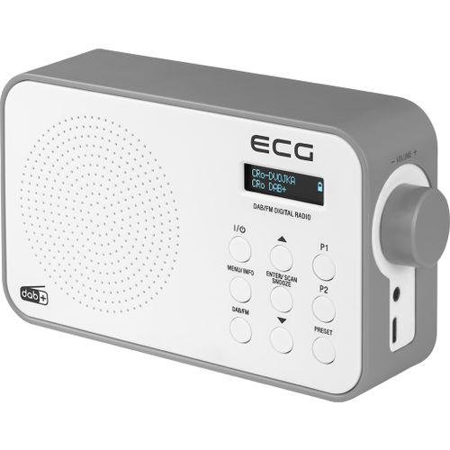 ECG FM radio RD 110 DAB White — Bazzar.hr