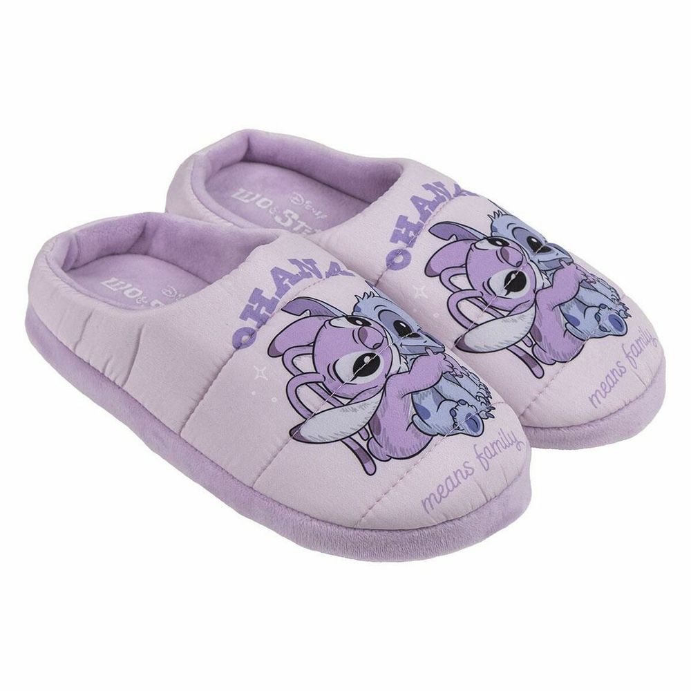 Kućne Papuče Stitch Lila — Bazzar.hr