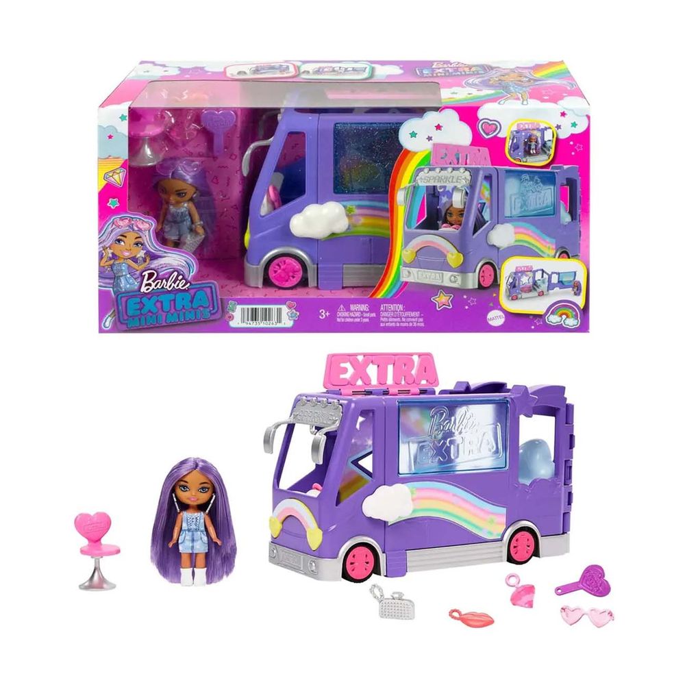 Barbie Extra Mini Minis Bus — Bazzar.ba