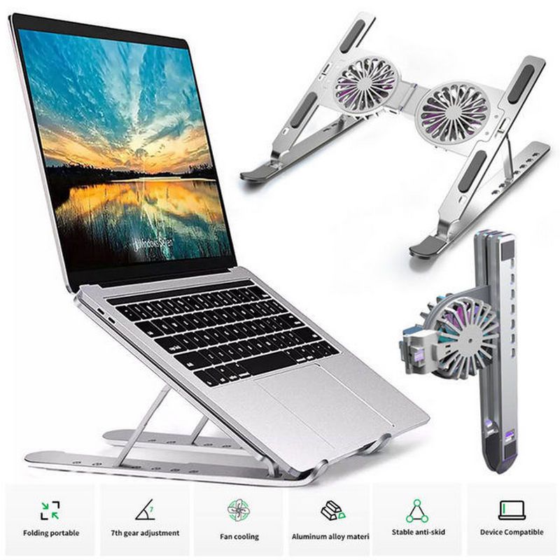 Laptop Postolje sa Ventilatorom C9 Pro — Bazzar.rs