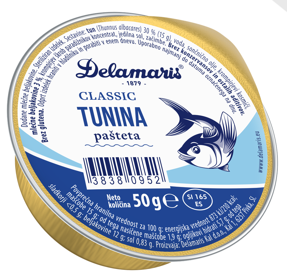 Delmaris TUNINA pašeta 50g — Bazzar.hr